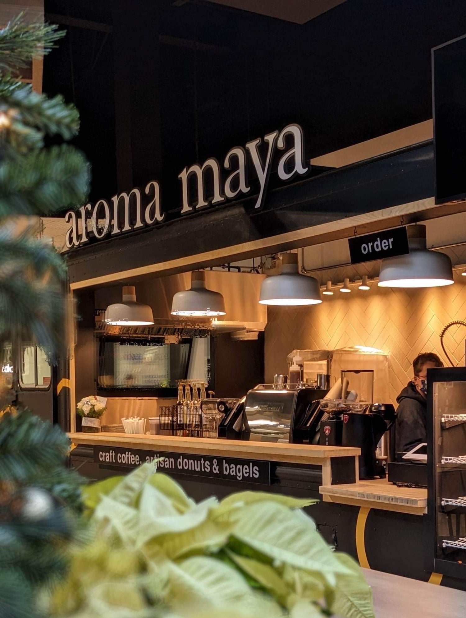 Order Ahead from your local store – Aroma Maya Craft Coffee & Artisan Donuts